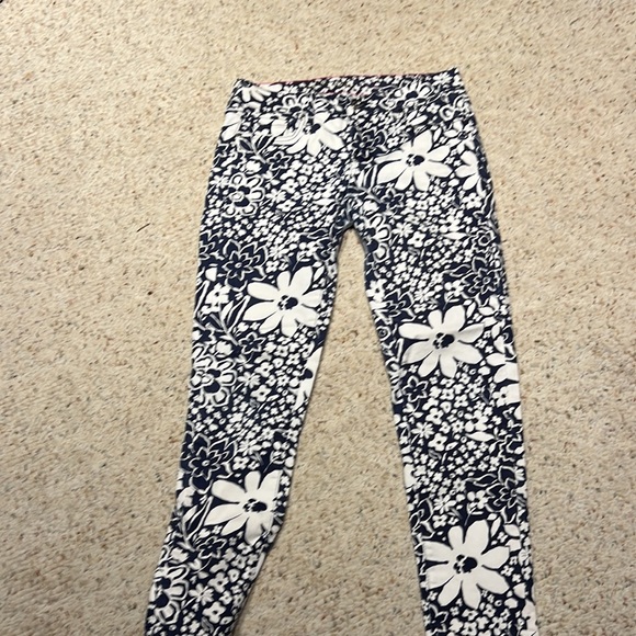 kate spade | Pants & Jumpsuits | Kate Spade Jeans With Flowers In Blue ...